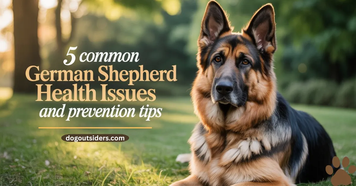 5 Common German Shepherd Health Issues & Prevention Tips - Dog Outsiders